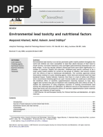 Lead Toxicity and Health Risks | PDF | Lead | Medical Specialties