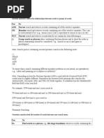 Boolean Operators Cheat Sheet | PDF | Wellness