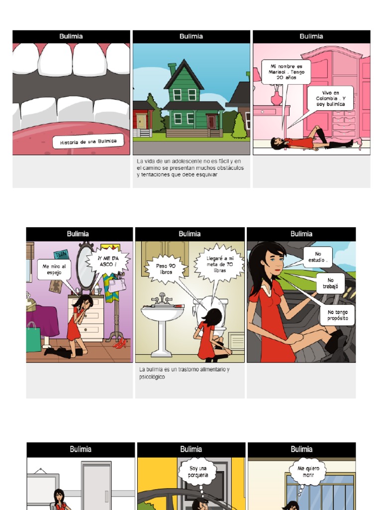 Bulimia Comic | PDF
