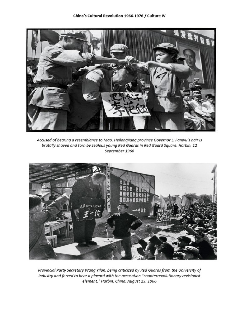 China's Cultural Revolution 1966-1976: Kids Mao'ized and militarized | PDF