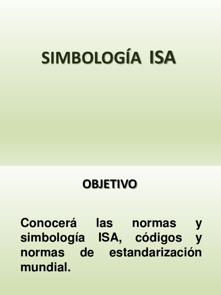 Simbologia Isa | PDF | Sistema de control | Variable (informática)