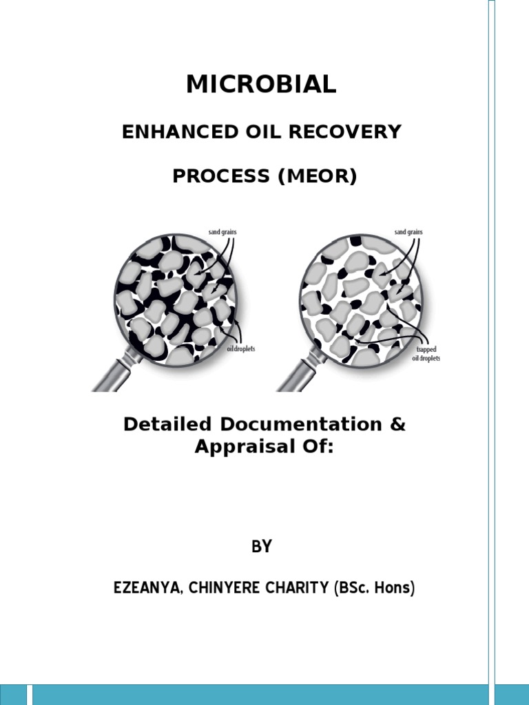 Microbial Enhanced Oil Recovery Process | PDF | Enhanced Oil Recovery ...