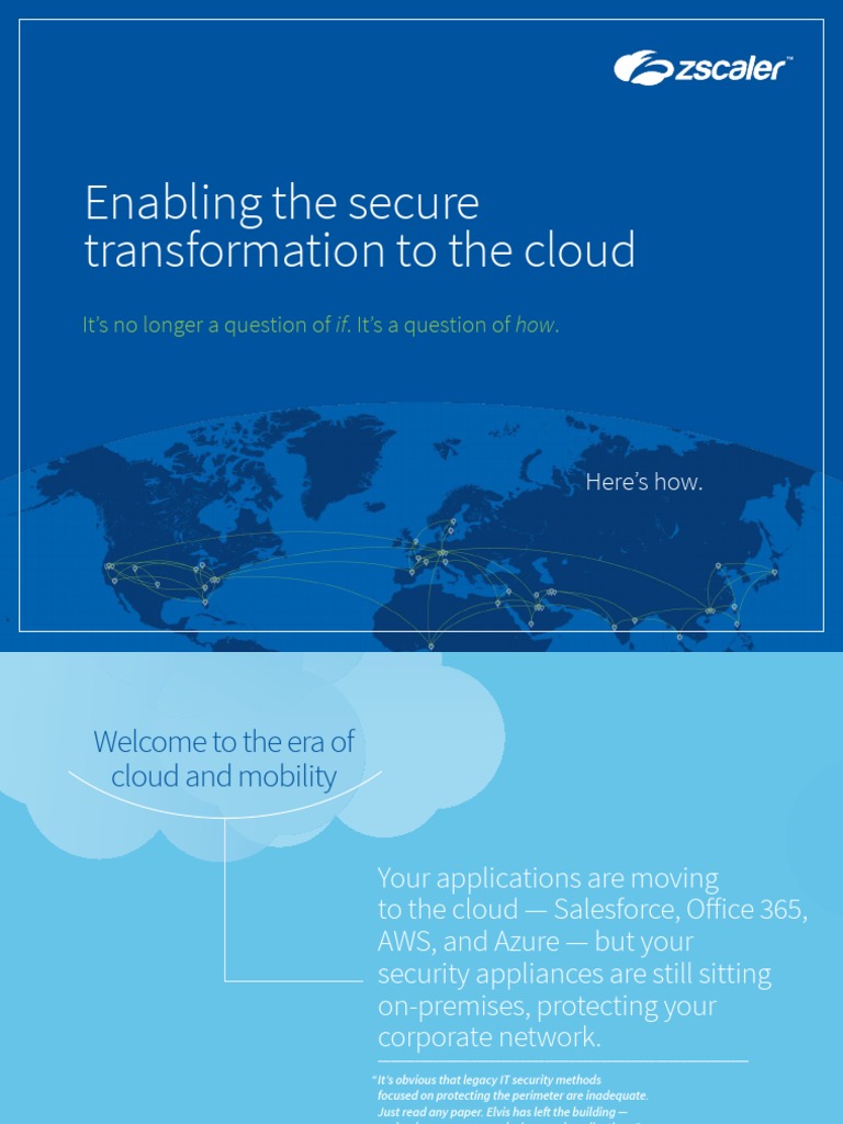 Zscaler Corporate Solution Overview | Gateway (Telecommunications ...