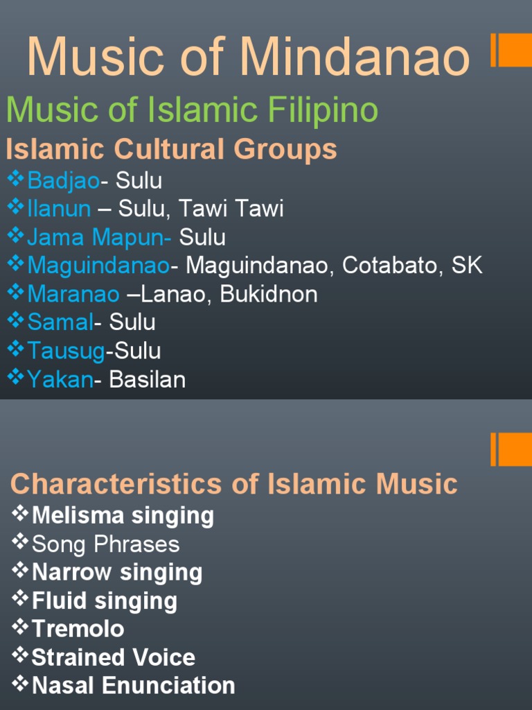 The Musical Instruments of Mindanao | PDF | Music Production | Music ...