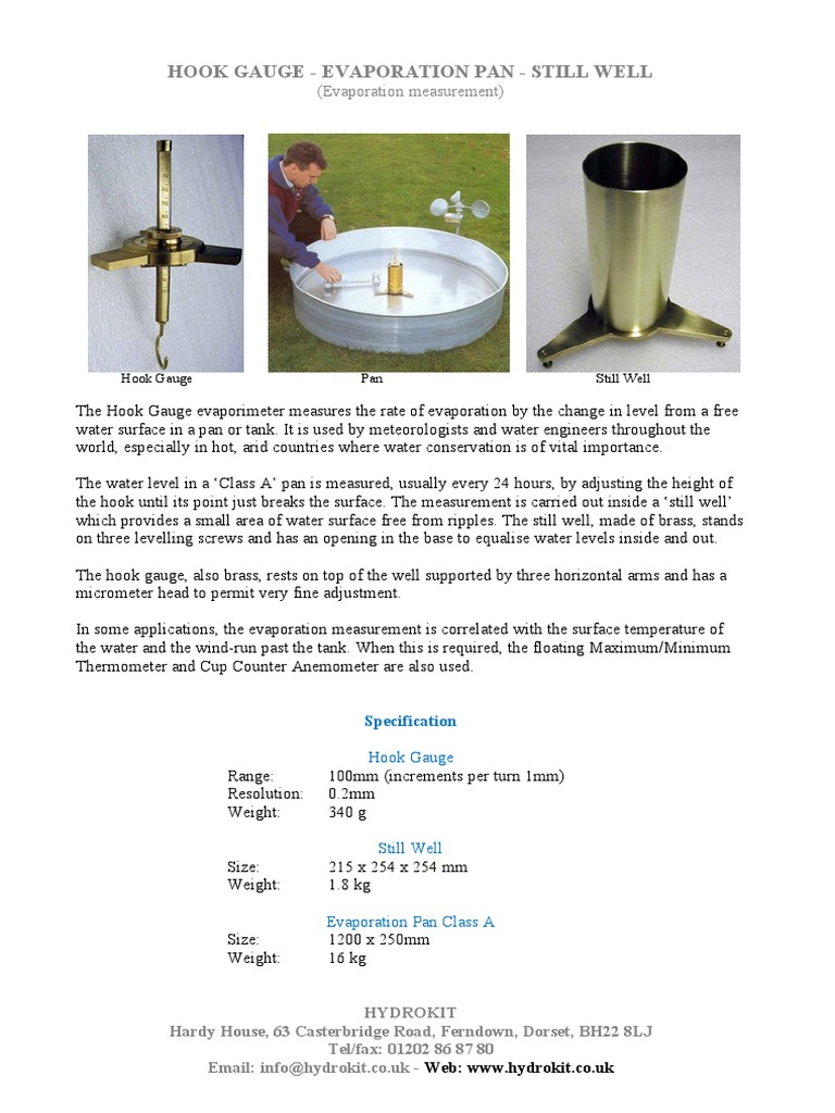 343 Hook Gauge | PDF