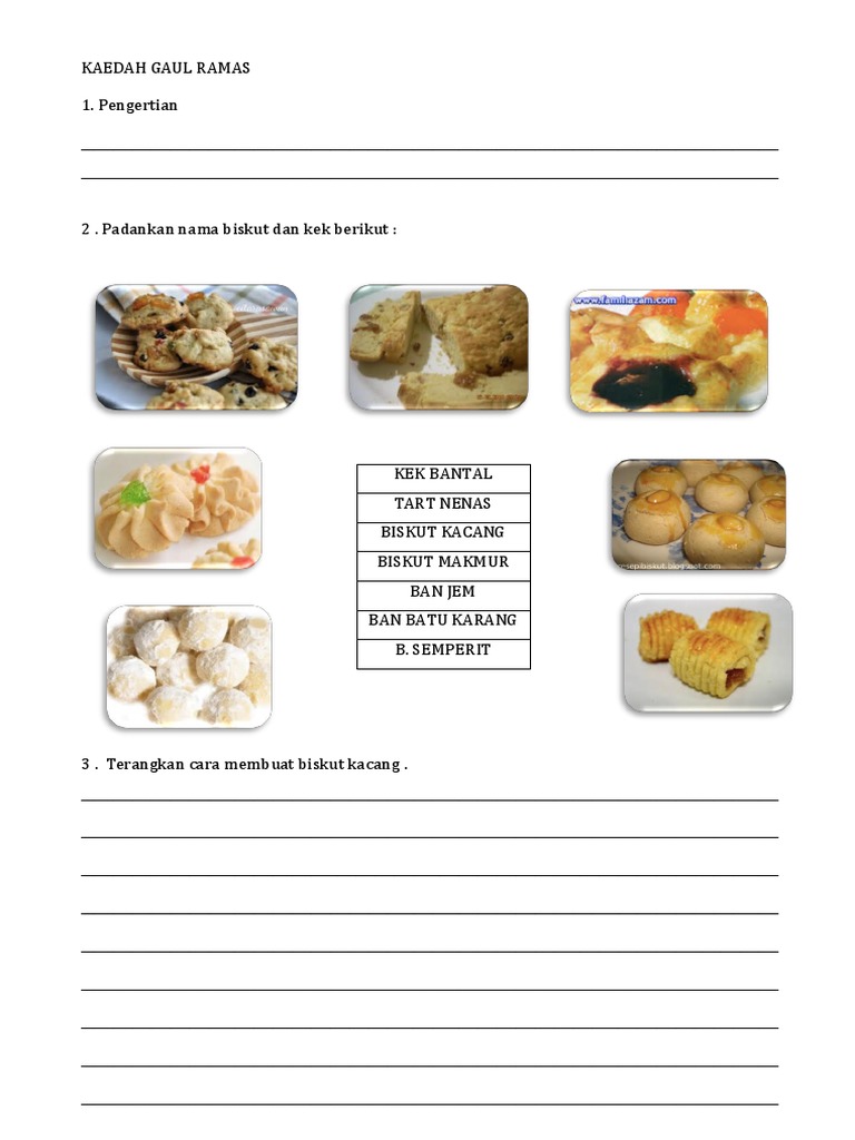 Kaedah Gaul Ramas | PDF