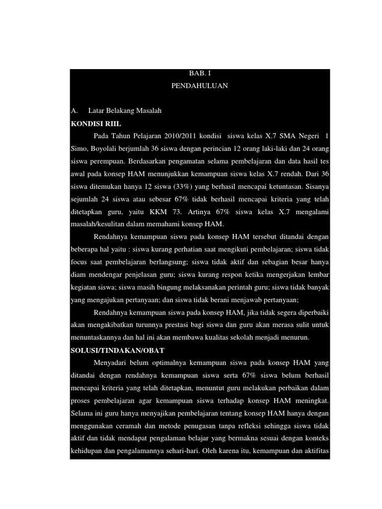 Draft PTK 2018 | PDF