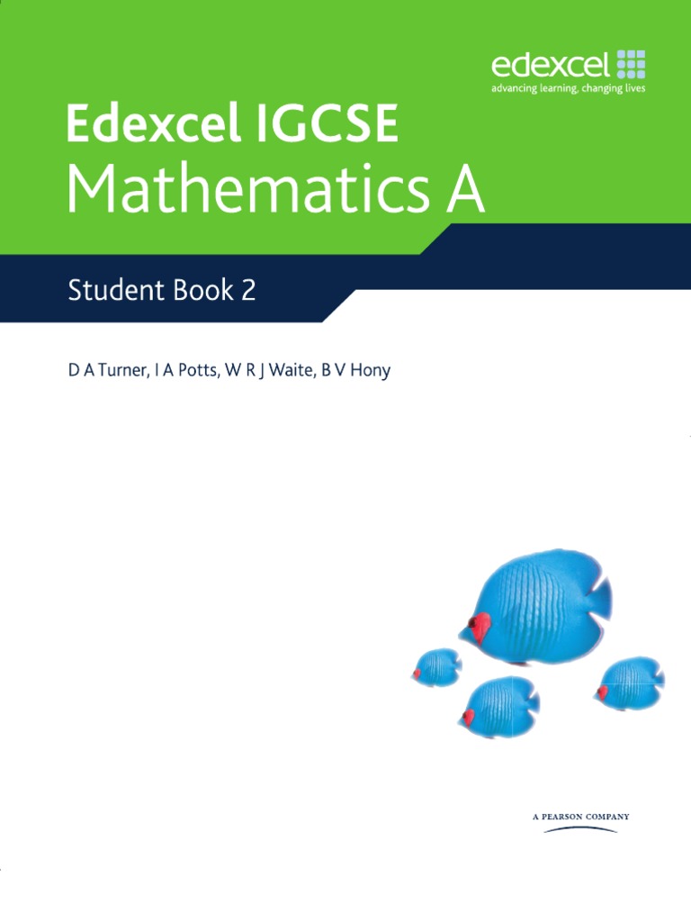 IGCSE Edexcel Maths Student Book 2