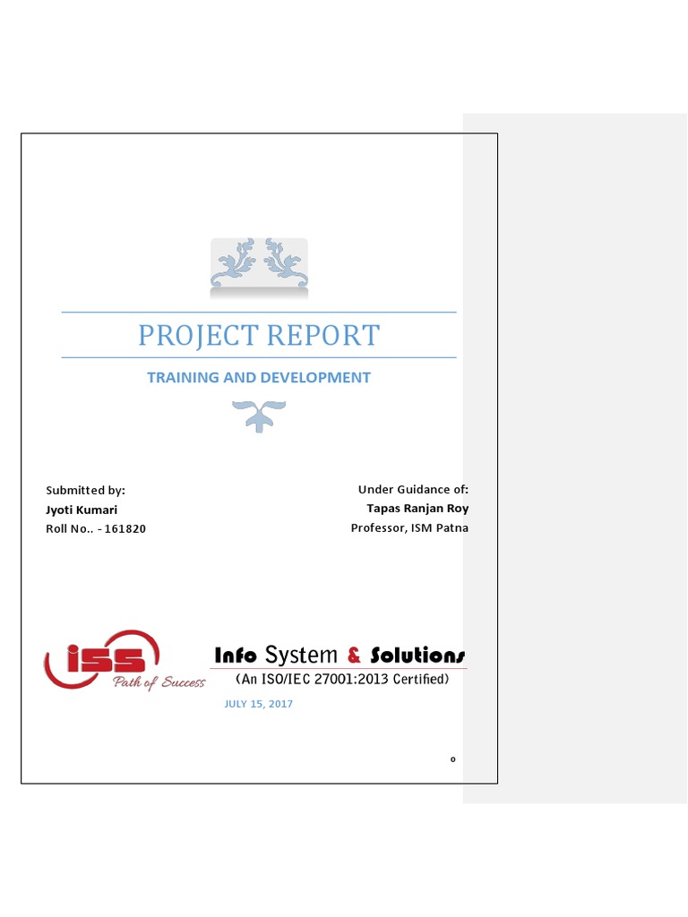Training and Development Insights | PDF | Employment | Strategic Management