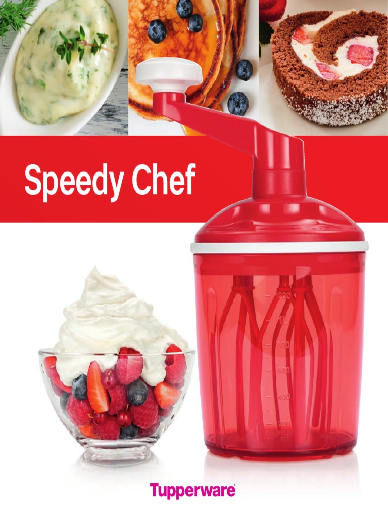 Receitas Speedy Chef Tupperware | PDF | Maionese | Chocolate