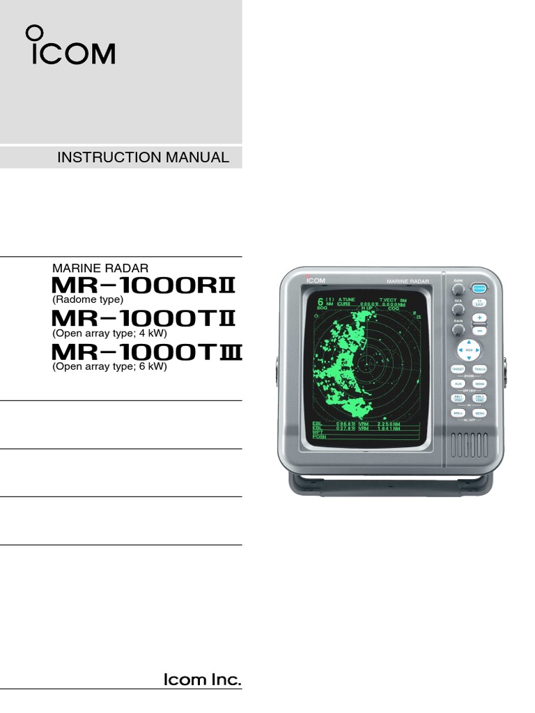 Icom Manual MR-1000R2 - T2 - T3 PDF | PDF | High Voltage | Electric Shock