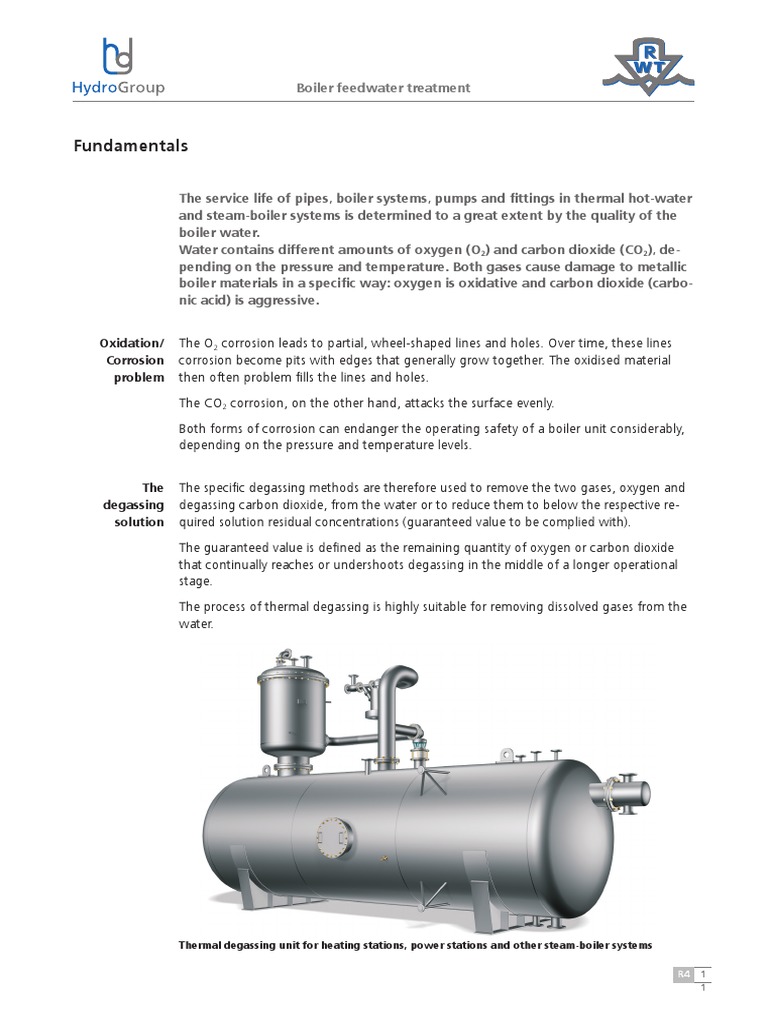 Thermal Degassing Fundamentals R4i1 en | PDF | Boiler | Steam