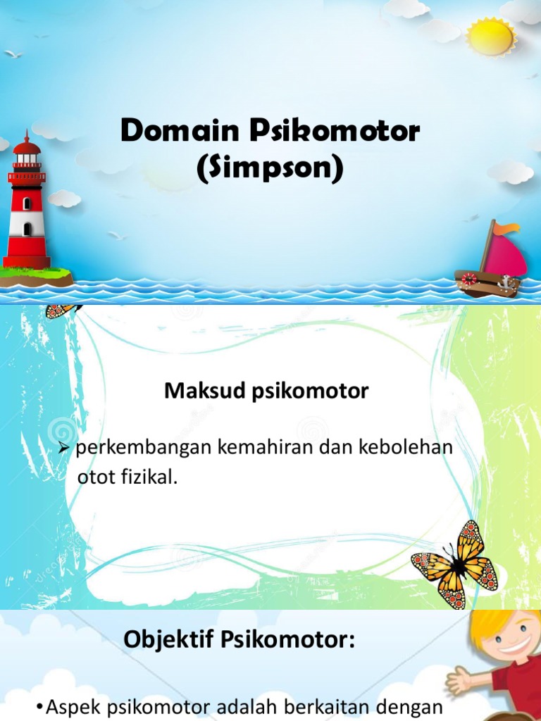 Pemahaman Domain Psikomotor Simpson | PDF | Sains & Matematika