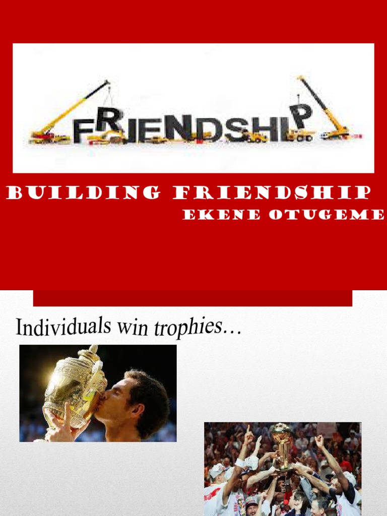 Building Friendship | PDF