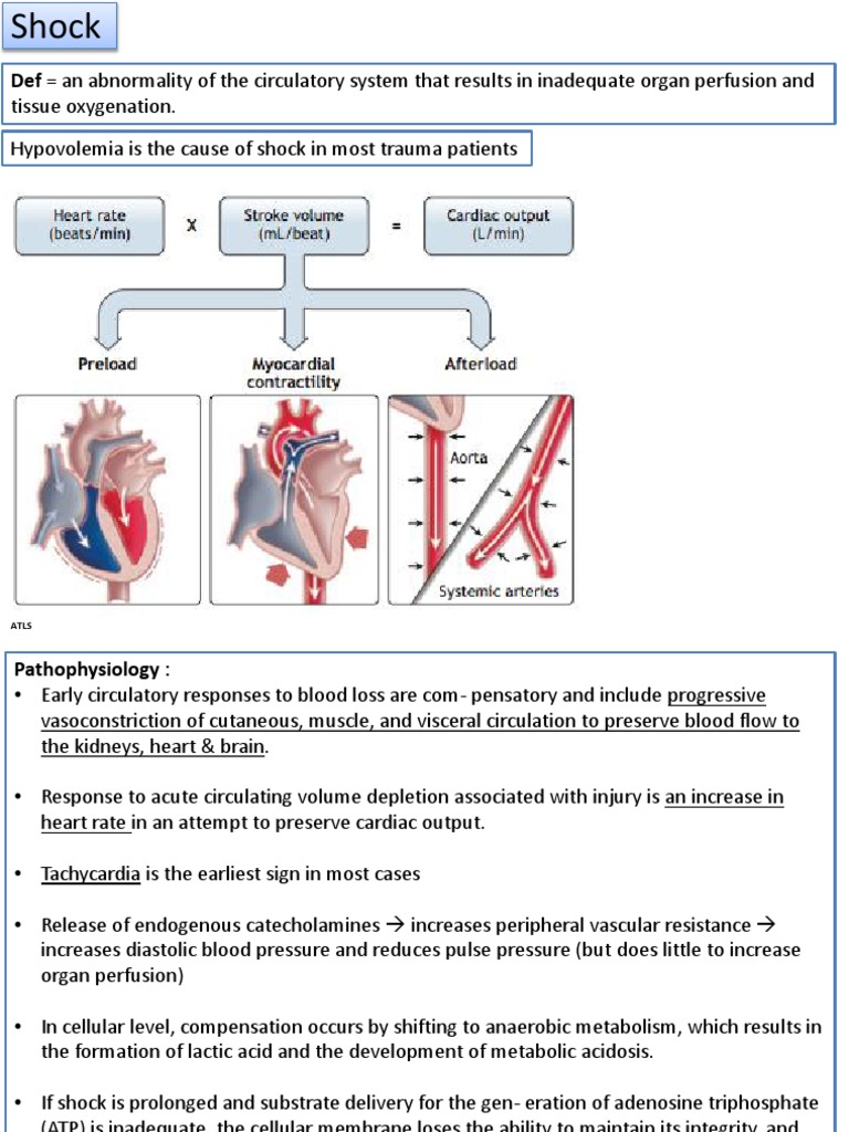 Shock Atls | Download Free PDF | Shock (Circulatory) | Physiology