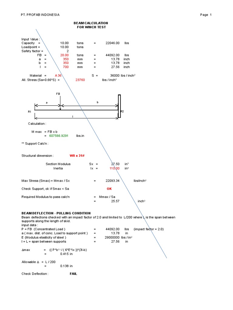 Beam Design | PDF | Beam (Structure) | Stress (Mechanics)