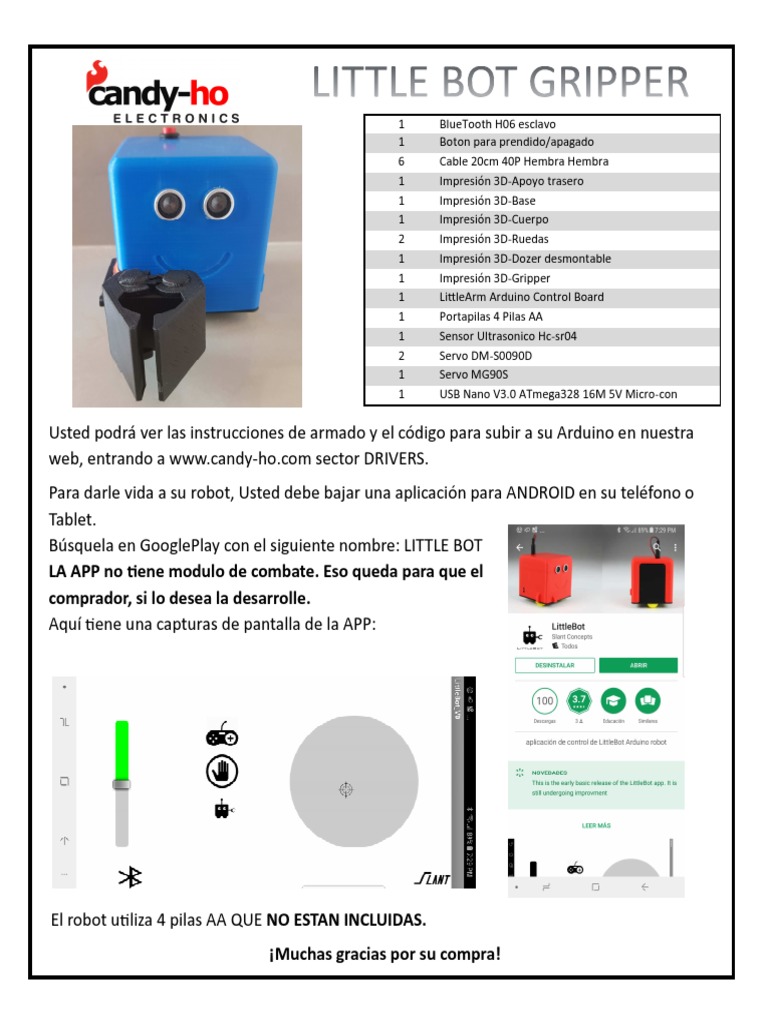 Little Bot Gripper | PDF | Juegos y actividades | Tecnología