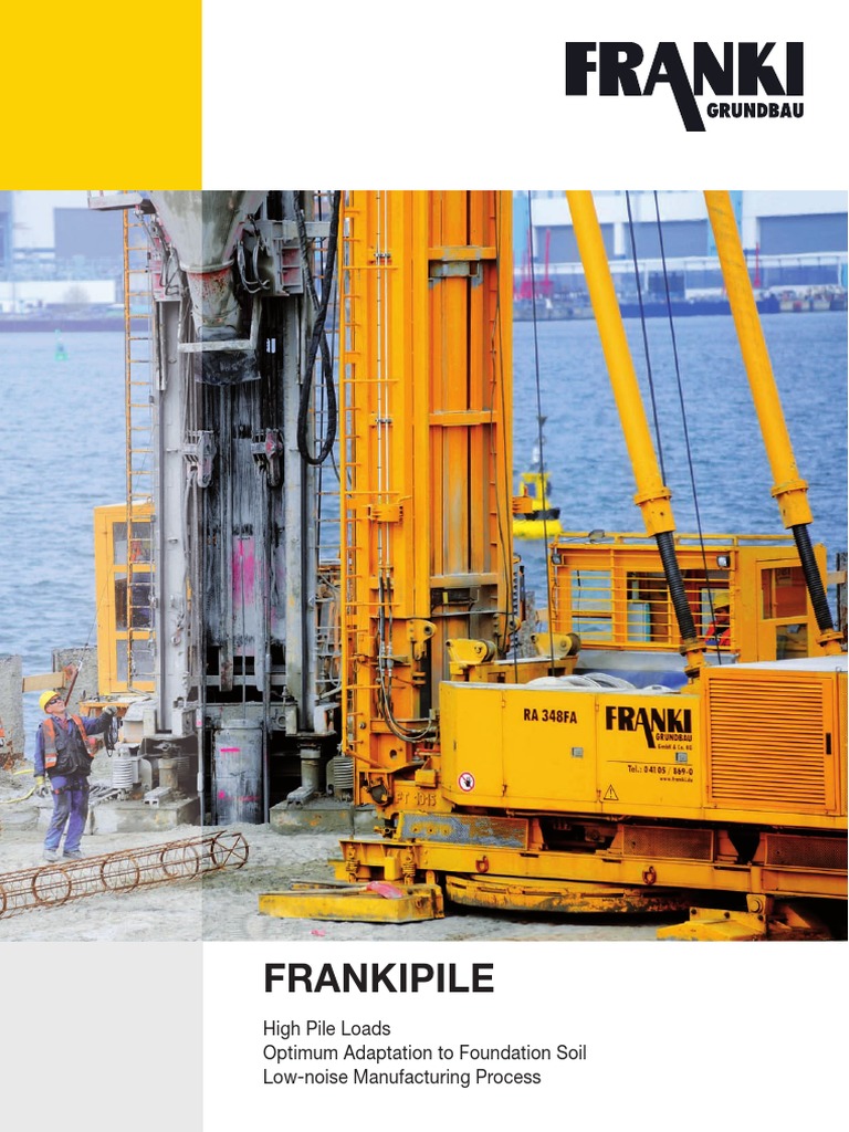 Franki Pile | PDF | Deep Foundation | Concrete