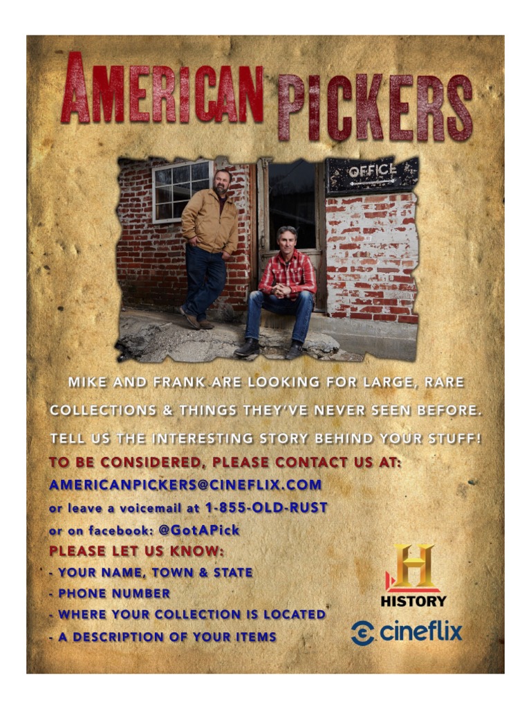 American Pickers Flyer | PDF