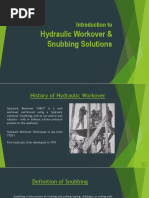 Hydraulic Workover / Snubbing: Chevron | PDF | Buoyancy | Buckling