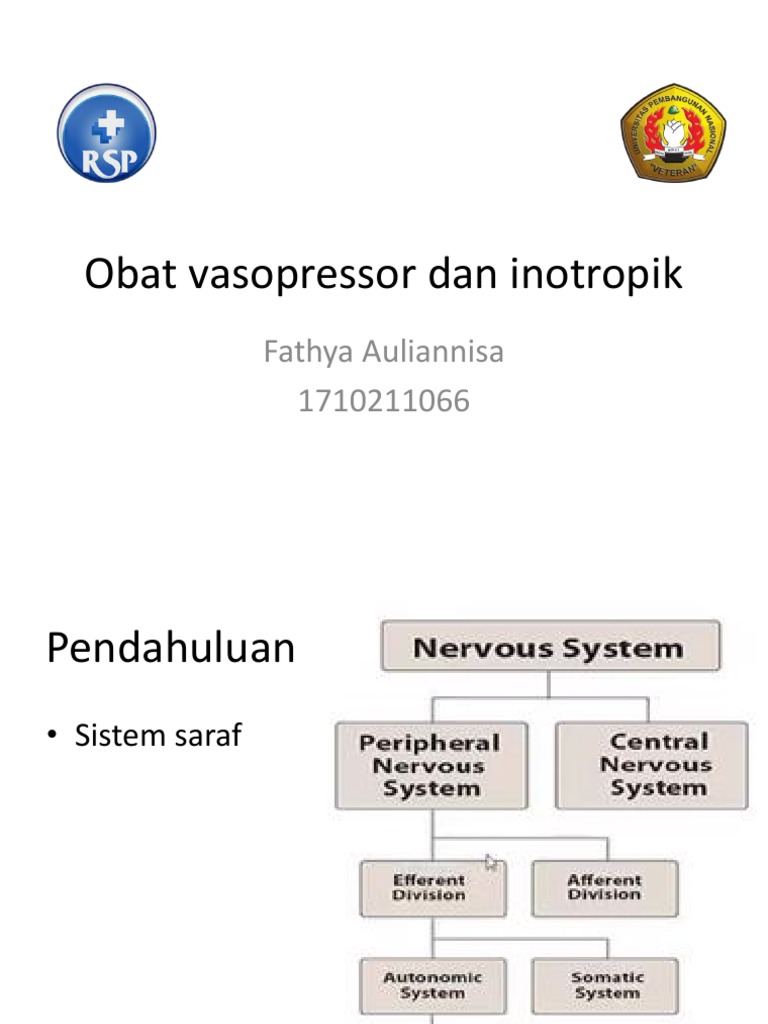 Obat Vasopressor Dan Inotropik | PDF
