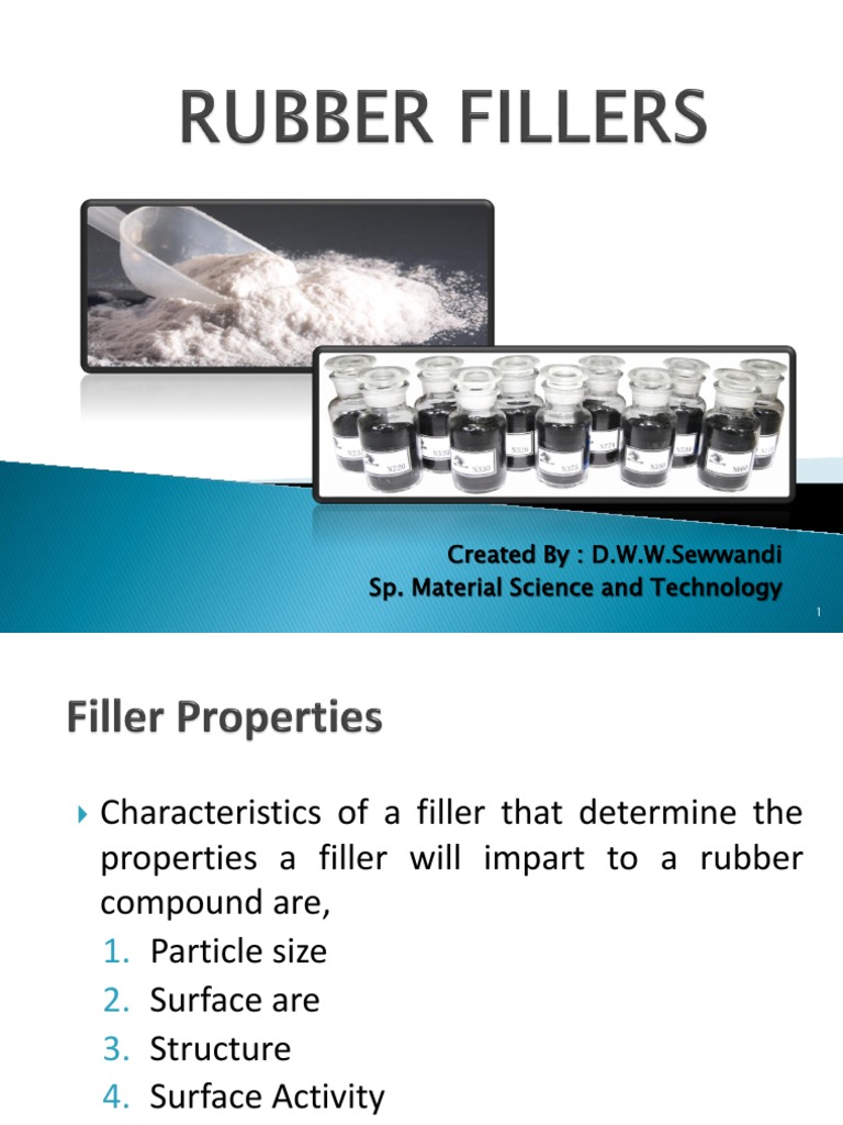 Rubber Fillers | PDF | Silicon Dioxide | Carbon