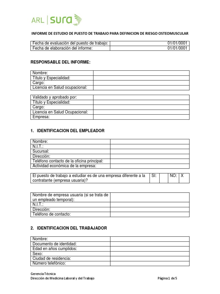 Formato Arl Sura | PDF | Business | Science