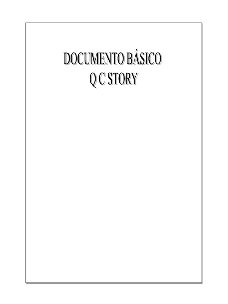 QC Story | PDF | Calidad (comercial) | Precios