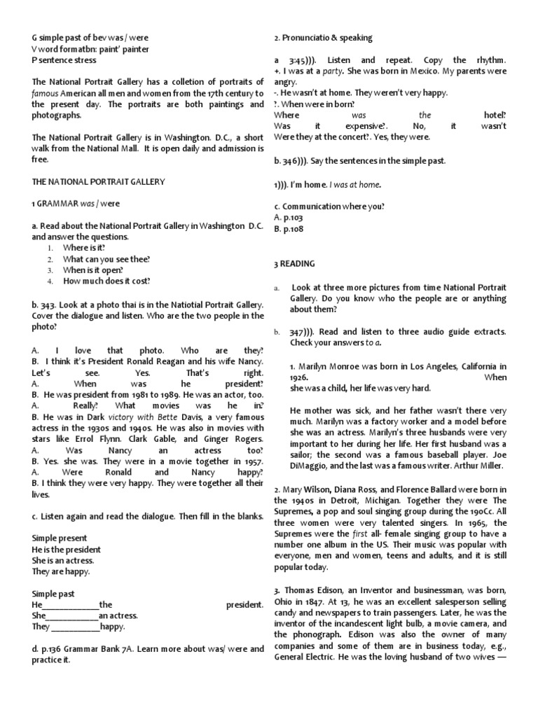 Ingles 2 | PDF | Thomas Edison | Marilyn Monroe