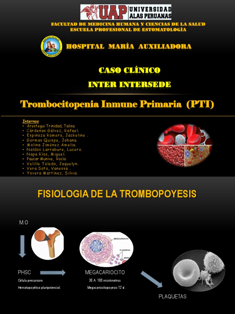 Trombocitopenia | PDF | Plaqueta | Sistema inmune