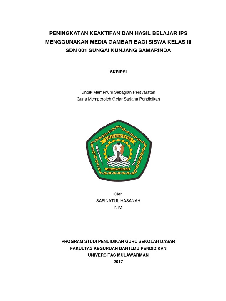 Proposal PGSD | PDF
