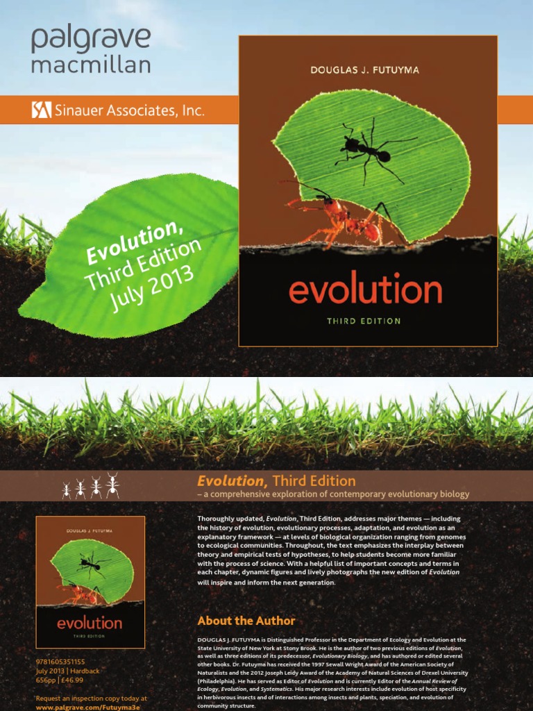 Futuyma Evolution 3e | PDF | Natural Selection | Evolution