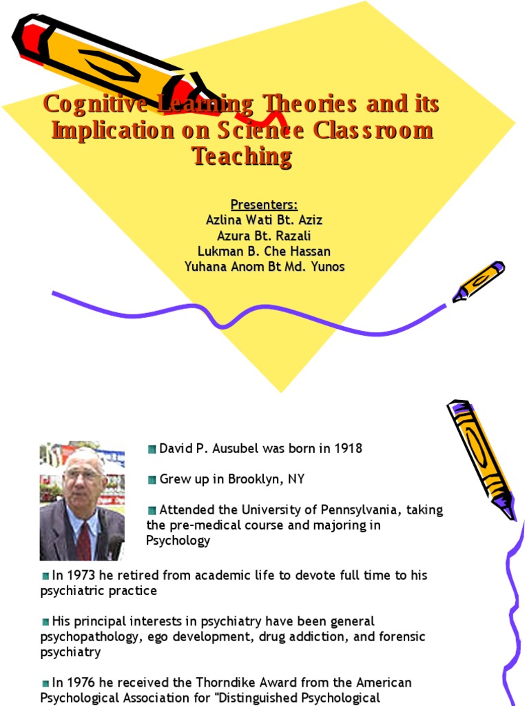 David Ausubel Model | PDF | Learning Theory (Education) | Learning