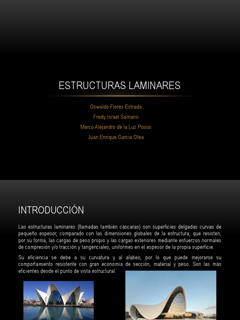 Estructuras Laminares - Copia1 | PDF | Bóveda (Arquitectura) | Hazme
