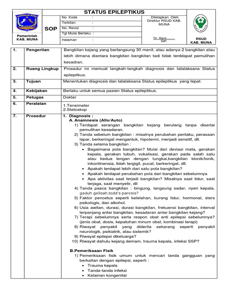 PPK Status Epileptikus | PDF
