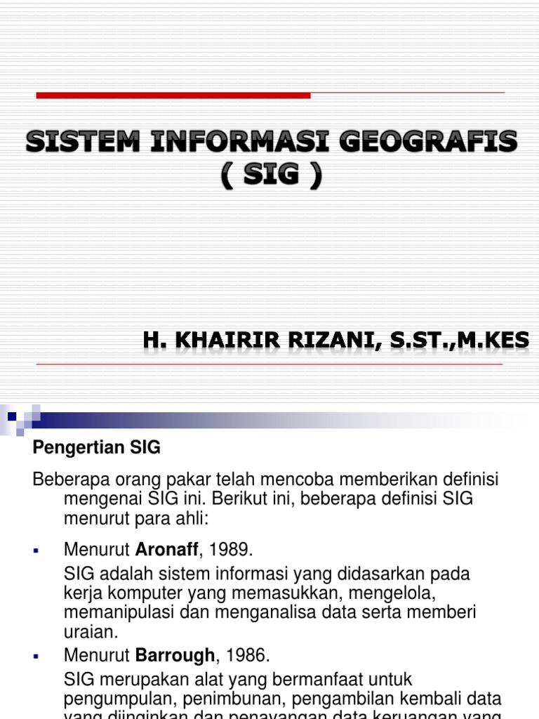 Gis | PDF | Komputer