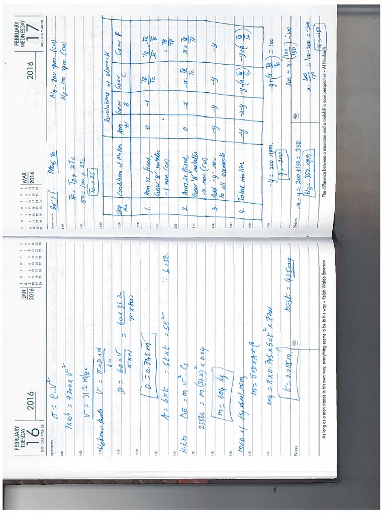 Gear Train Solved Problems | PDF