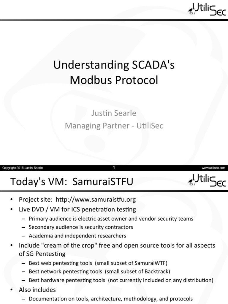 Understanding SCADAs Modbus Protocol | PDF | Internet Protocols | Digital Technology