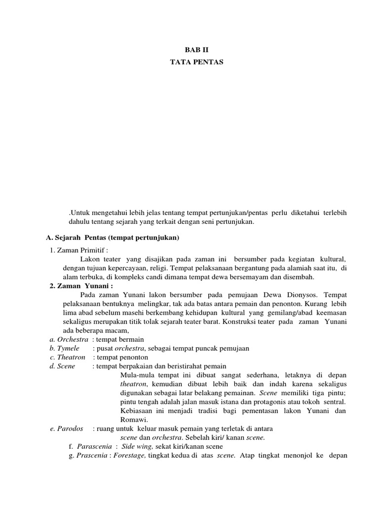 TTP (Tata Teknik Pentas) | PDF | Ilmu Sosial | Seni
