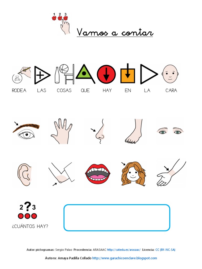 Contamos Las Partes Del Cuerpo | PDF