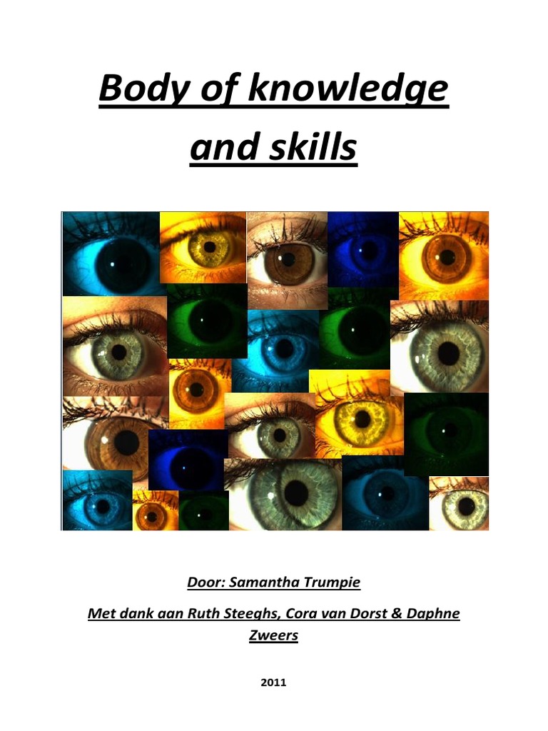 Body of Knowledge and Skills | PDF