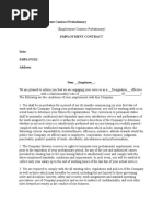 Unsuccessful Probation Letter Sample | PDF