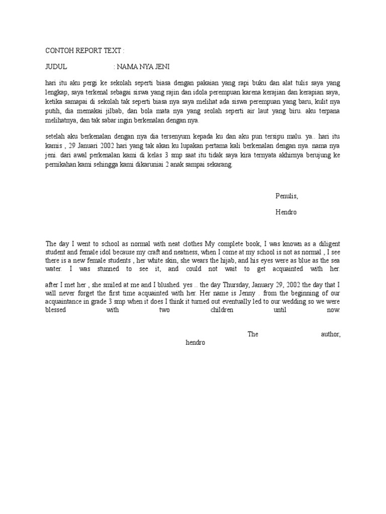 Contoh Report Text | PDF | Venice | Veneto