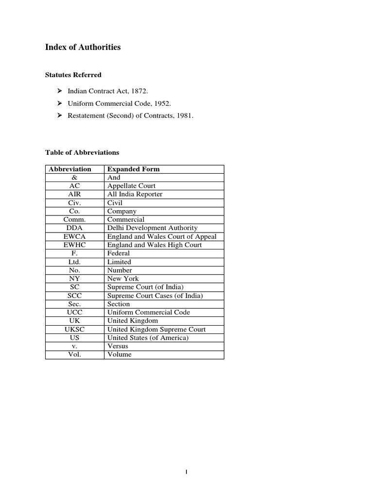 Table of Cases | PDF