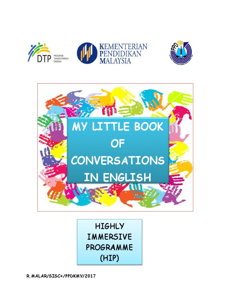 My Little Book OF Conversations in English: Highly Immersive Programme ...