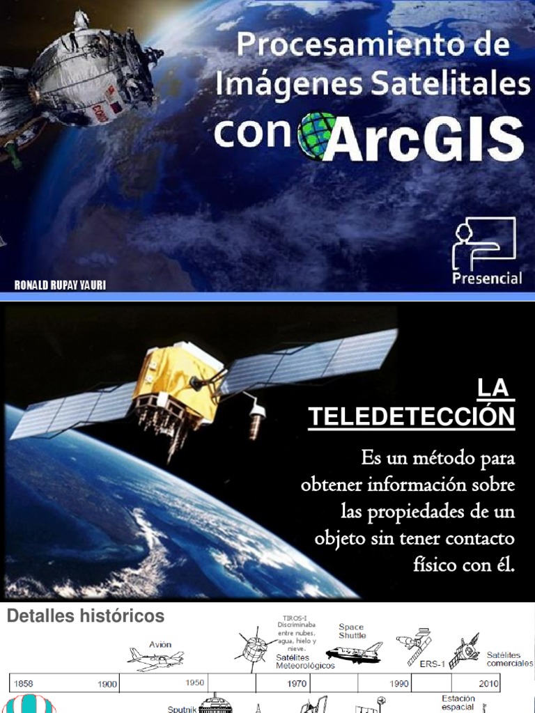 01 - Introducción A La Teledetección | PDF | Sensores remotos | Naturaleza