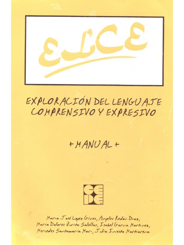 ELCE Manual | PDF