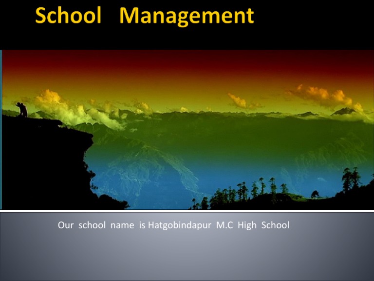 School Management | PDF