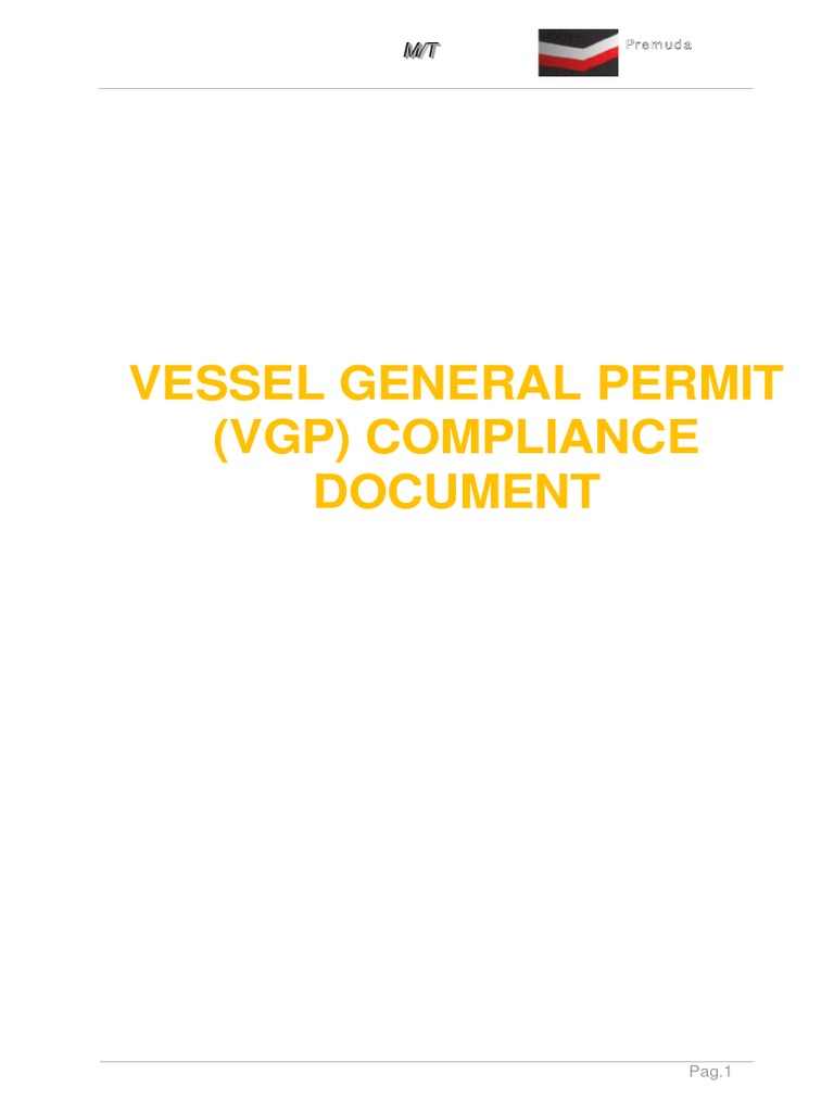 VGP | PDF | Clean Water Act | Dangerous Goods