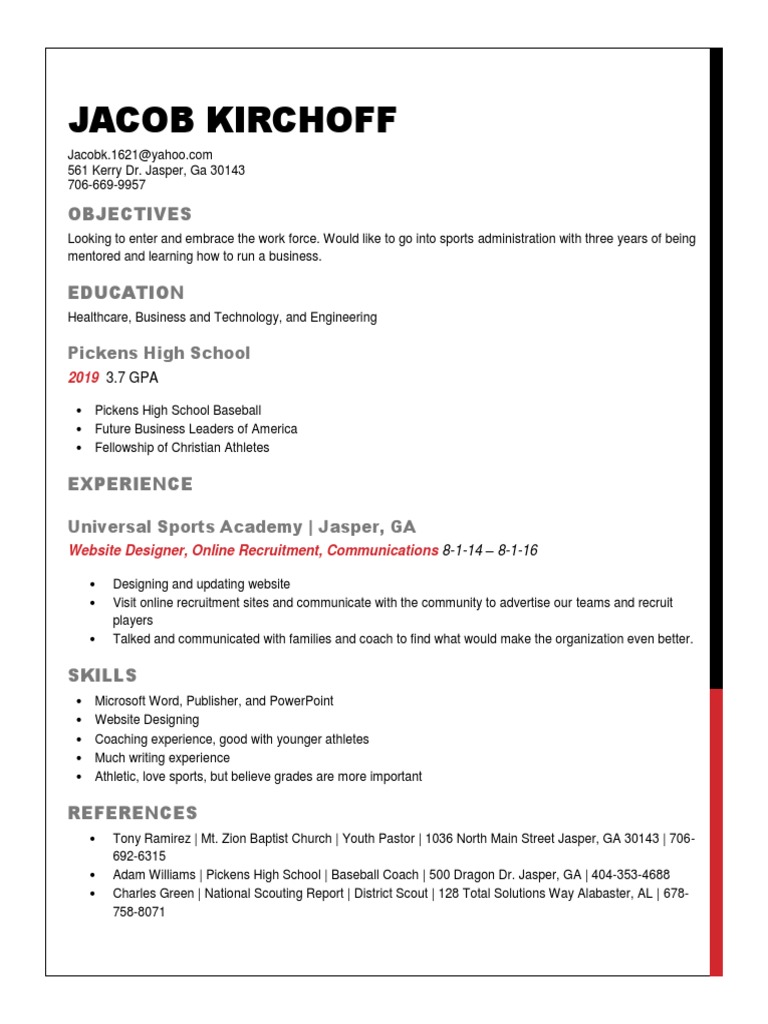 My Resume 1 | PDF